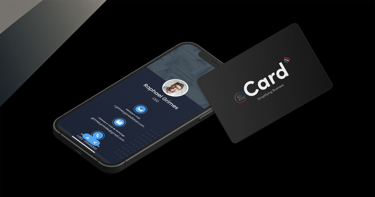 eCard – NFC Business Cards & Dynamic QR Codes | Ecard Lu